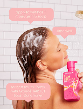 GrandeHAIR Full Boost Shampoo For Thinning Hair – Grande Cosmetics