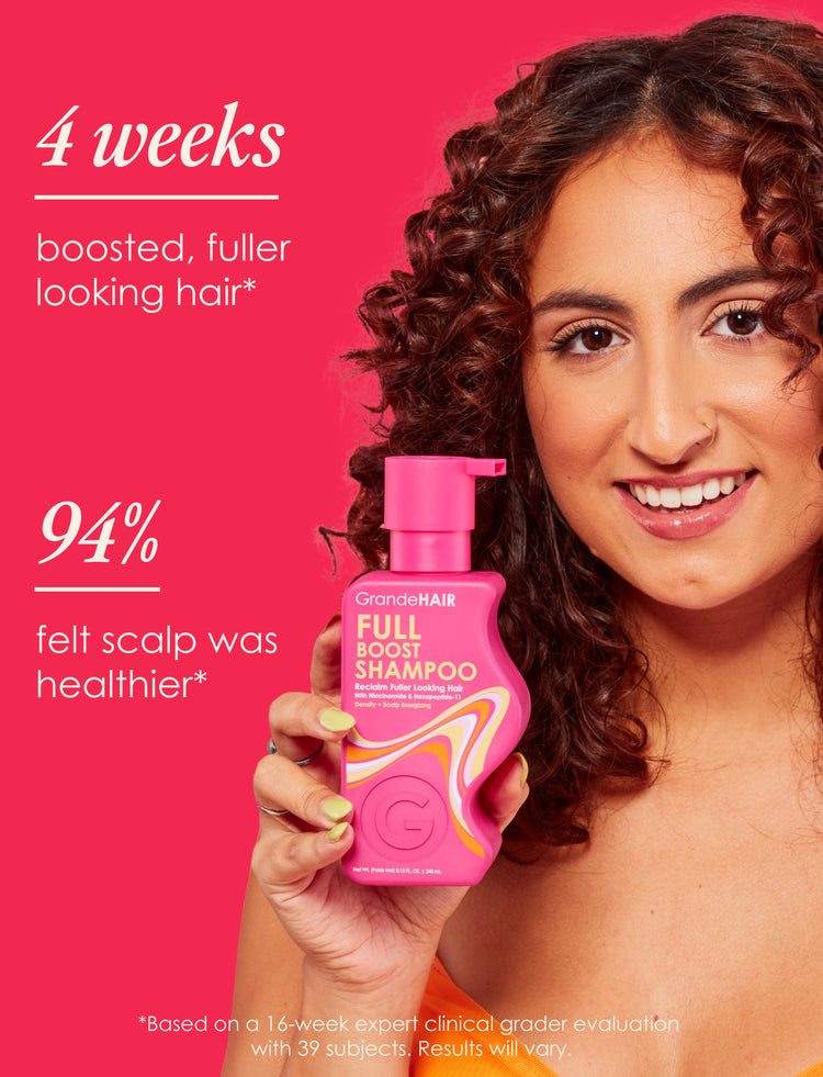 GrandeHAIR Full Boost Shampoo For Thinning Hair – Grande Cosmetics
